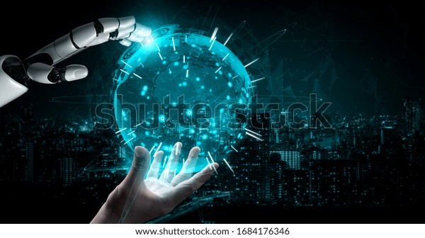 3d Rendering Artificial Intelligence Ai Research Stock Photo 1684176346 ...