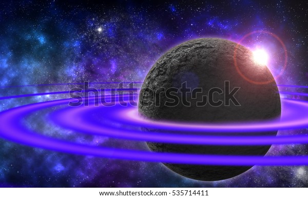 3d Rendering Concept Idea Planet Universe Stock Photo (Edit Now) 535714411