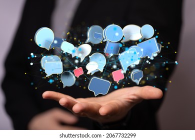 1,626 Text Messages Floating Stock Photos, Images & Photography ...