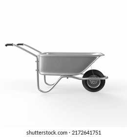 3d Rendering Wheelbarrow Object Stock Photo 2172641751 | Shutterstock