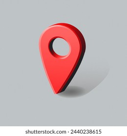 Advertising Product Photo Location Pin White AI-generated image ...