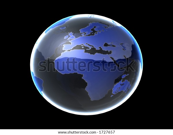 3d World Globe Stock Photo 1727657 | Shutterstock
