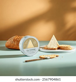 Visually Appealing Image Cream Spreadable Cheese AI-generated image ...