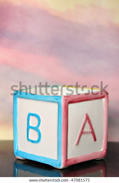 Abc Ceramic Block Box Stock Photo 47081575 | Shutterstock