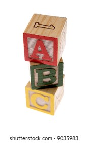 Alphabet Learning Blocks Stock Photo (Edit Now) 33405730