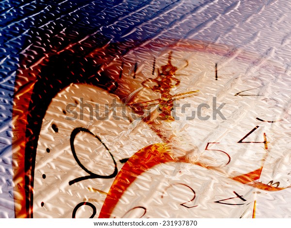 Abstact Composite Clock Stock Photo 231937870 | Shutterstock