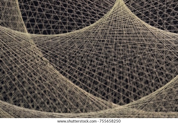 Abstract Background String Threads Taken Off Stock Photo (Edit Now ...