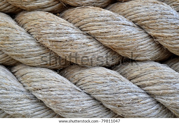 Abstract Background Texture Thick Strong Rope Stock Photo 79811047 ...