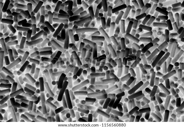 Abstract Black Capsule Texture Pattern Background Stock Photo ...
