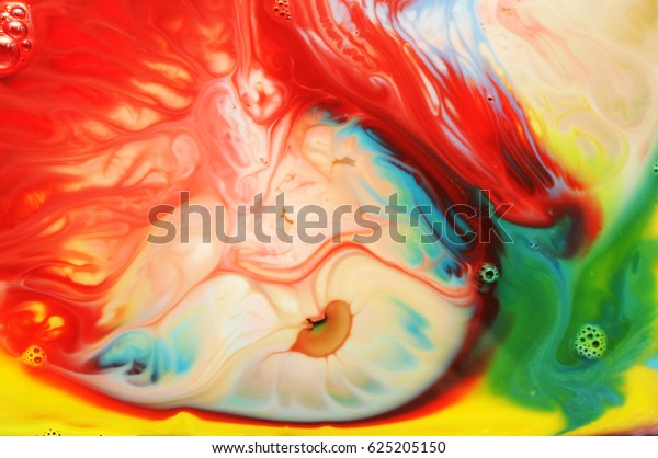 Abstract Blobs Paint Stock Photo (Edit Now) 625205150