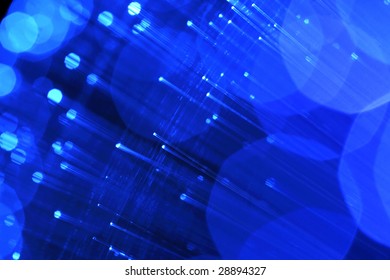 Abstract Blue Light Source Stock Photo (Edit Now) 28894327