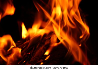 Abstract Blurred Background Fire Flames On Stock Photo 2193734603 ...