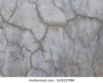 Abstract Cement Crack Pattern Background Stock Photo 1618137988 ...