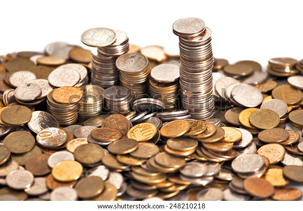 Abstract Coins Background Stock Photo 248210218 | Shutterstock