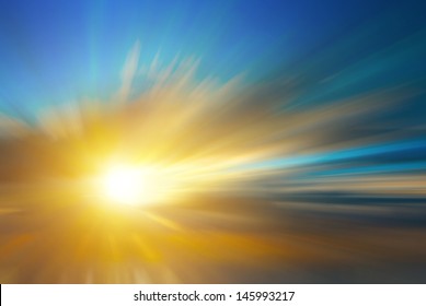 Magic Blur Bokeh Nature Morning Sunshine Stock Photo 553243177 ...