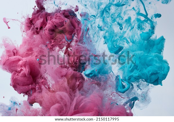 Abstract Explosion Paint Splash Background Mixed Stock Photo 2150117995 ...