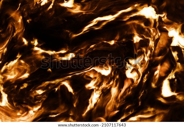 Abstract Fire Background Dark Flames Texture Stock Photo 2107117643 ...