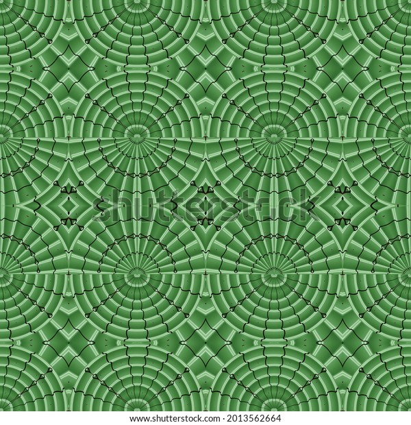 Abstract Green Whirlpool Pattern Ceiling Stock Photo 2013562664 ...