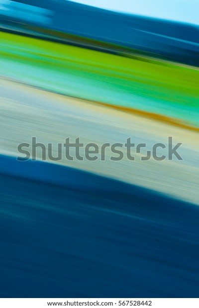 Abstract Horizontal Motion Blur Effect Design Stock Photo 567528442 ...