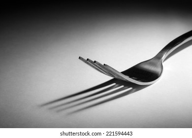 Abstract Image Kitchen Fork Shadow Stock Photo 221594443 | Shutterstock