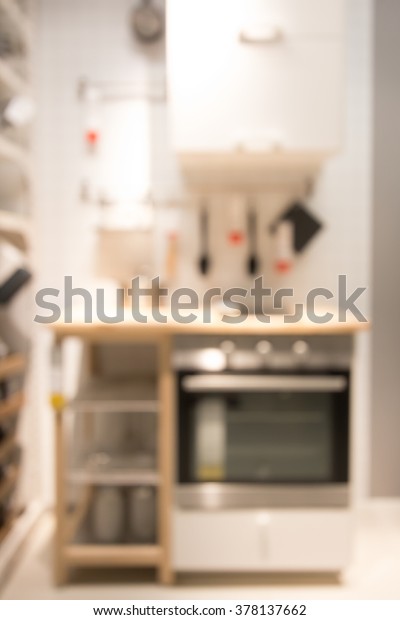 Abstract Kitchen Interior Background Stock Photo 378137662 | Shutterstock