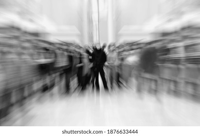 Abstract Not Sharp Background Form Silhouettes Stock Photo 1876633444 ...