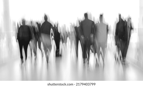 Abstract Not Sharp Background Form Silhouettes Stock Photo 2179403799 ...