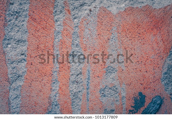 Abstract Old Colored Plaster Traces Bumps Stock Photo 1013177809 ...