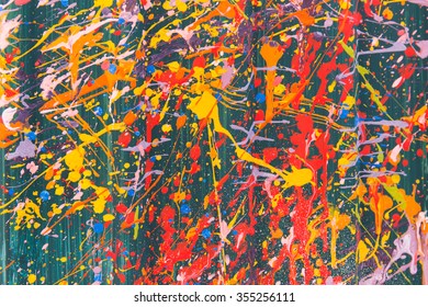 Abstract Paint Splash Background Stock Photo 355256111 | Shutterstock