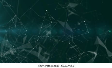 Abstract Plexus Background Hi Tech Digital Stock Photo 660609256 ...