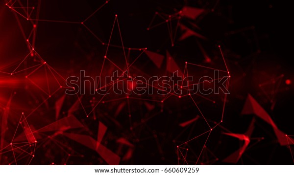 Abstract Plexus Background Hi Tech Digital Stock Photo 660609259 ...