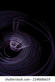 Abstract Shapes Made Using Light Painting Stock Photo 2148686619 ...