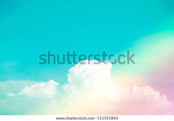 Abstract Soft Sky Cloud Gradient Pastel Stock Photo 511351843 ...