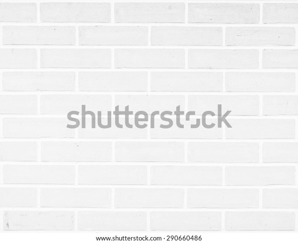 Abstract Square White Brick Wall Background Stock Photo 290660486 ...