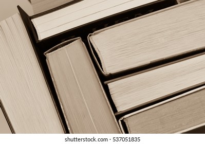 Abstract Stack Old Books Side View Stock Photo 537051835 | Shutterstock