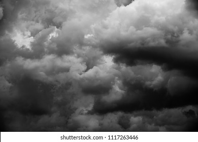 Abstract Storm Clouds Background Texture Stock Photo 1117263446 ...