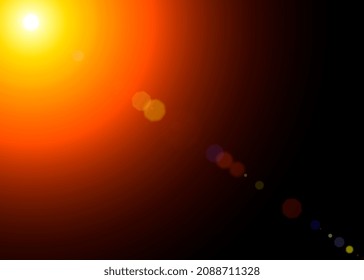 Abstract Sunlights Rays Effect Bright Sun Stock Photo 2088711328 ...
