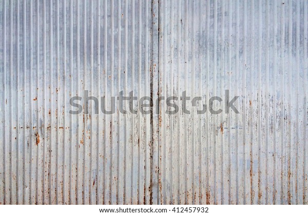 Abstract Tin Texture Rust Vertical Lines Stock Photo 412457932 ...