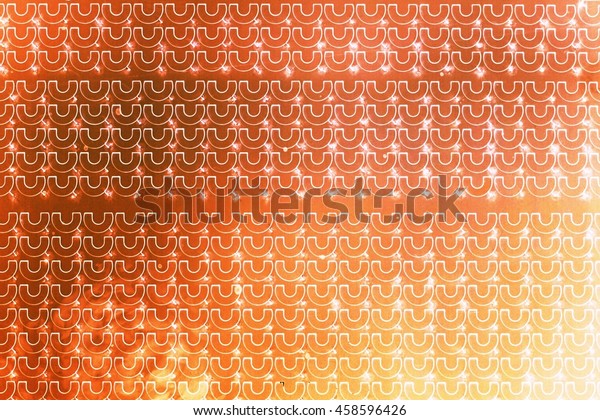 Abstract U Shape Symbol Texture Background Stock Photo 458596426 ...