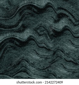 Abstract Wave Pattern Stone Structure Closeup Stock Photo 2142272409 ...