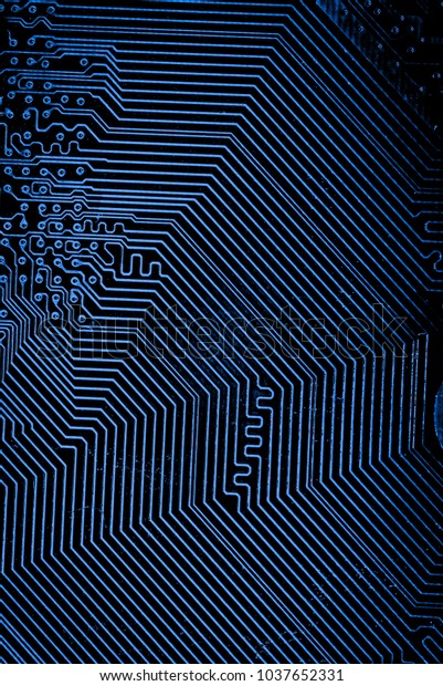 Abstractclose Mainboard Electronic Computer Background Logic Stock ...