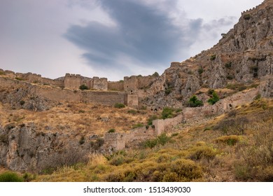 Acrocorinth Upper Corinth Acropolis Ancient Corinth Stock Photo (Edit ...