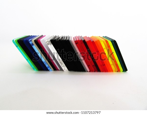 Acrylic Sheet Sample Stock Photo (Edit Now) 1107213797