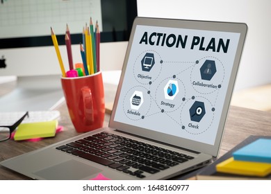 Action Plan Chart Strategy Vision Planning Stock Photo 1648160977 ...