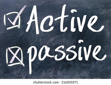 838 Active passive icon Images, Stock Photos & Vectors | Shutterstock