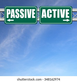 838 Active passive icon Images, Stock Photos & Vectors | Shutterstock