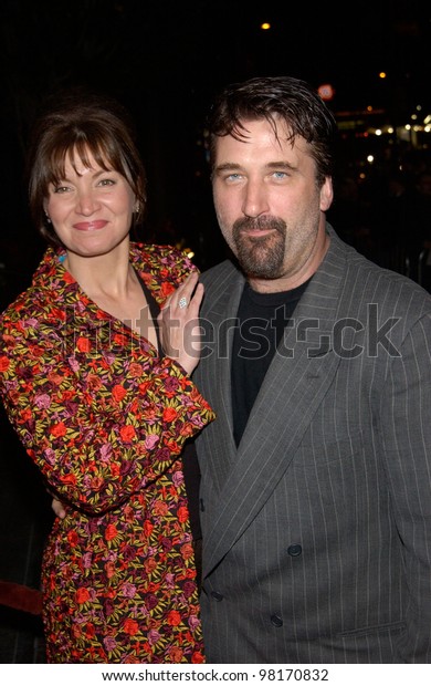 Actor Daniel Baldwin Actress Girlfriend Isabella Stock Photo 98170832 ...