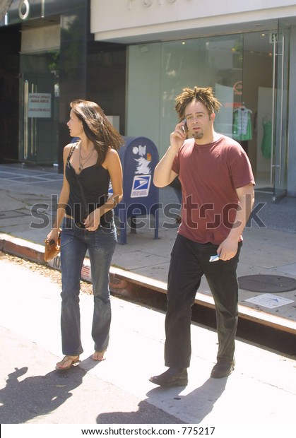 Adam Duritz Counting Crows Went Out Stock Photo (Edit Now) 775217