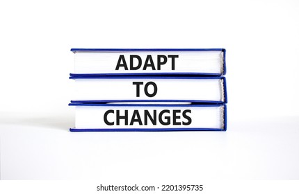 Adapt Changes Support Symbol Concept Words Stock Photo 2201395735 ...