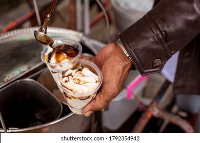 Adding Extra Sugar Syrup 2 Cups Stock Photo (Edit Now) 1792354942